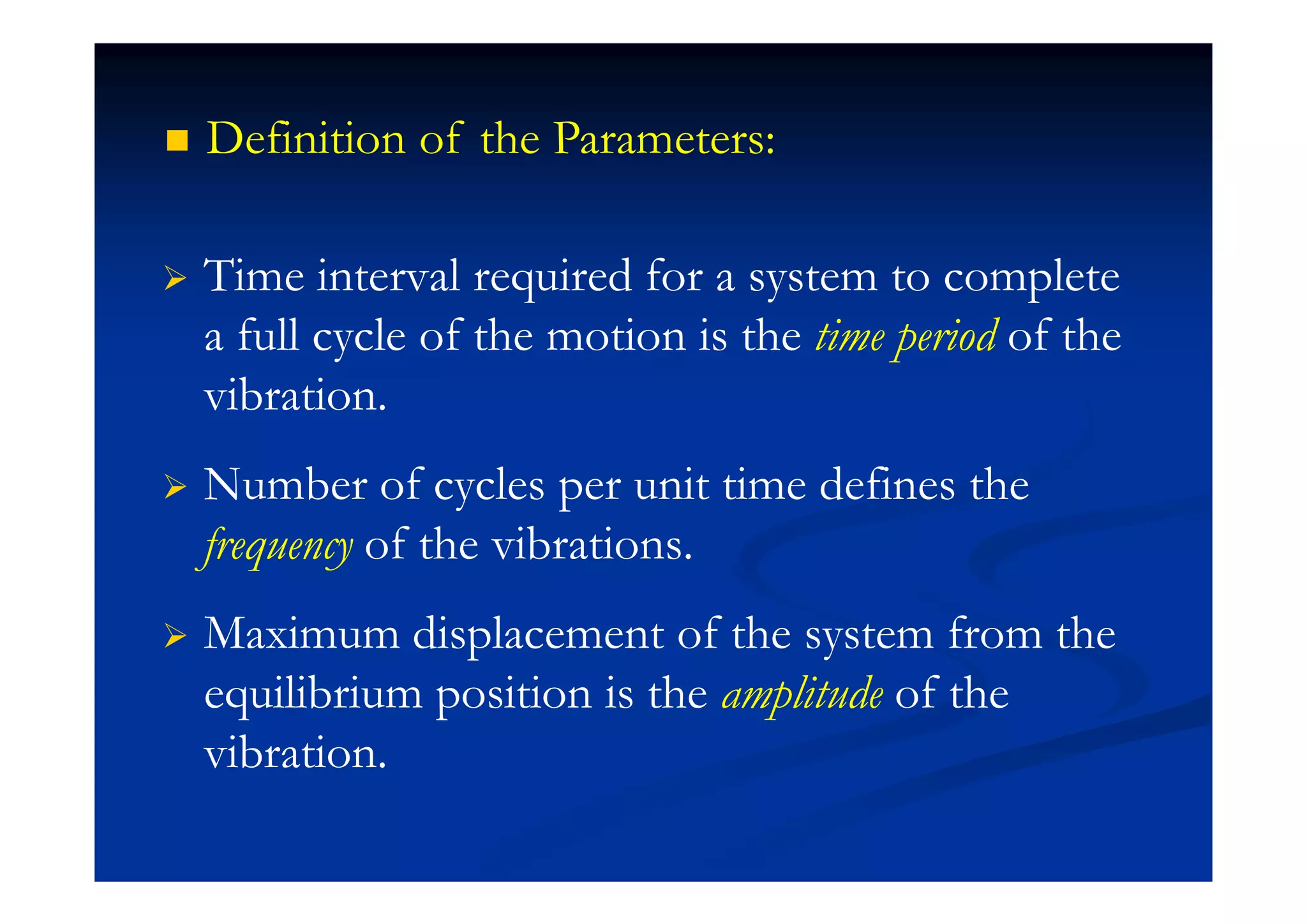 Chapter 1 introduction to mechanical vibration | PDF