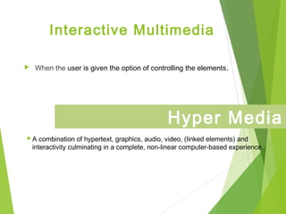 Chapter 1 introduction to multimedia | PPT