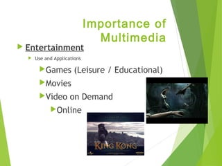 Chapter 1 introduction to multimedia | PPT
