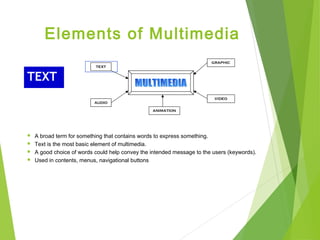 Chapter 1 introduction to multimedia | PPT