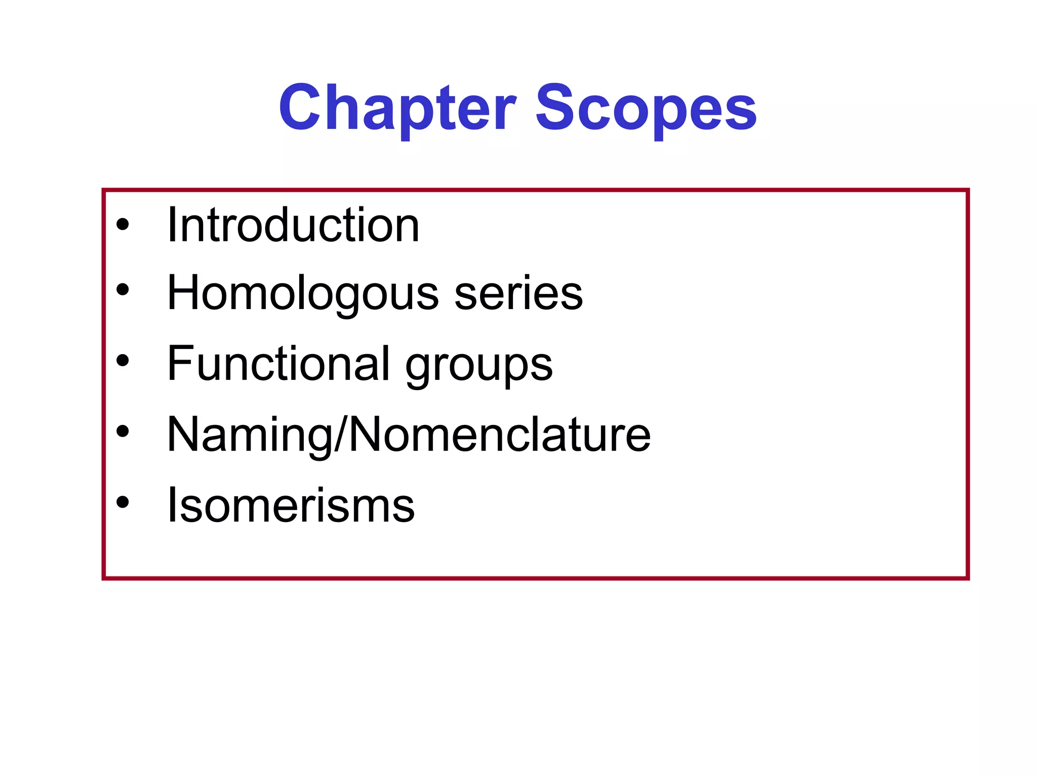 Chapter 1 introduction to organic chemistry | PPT