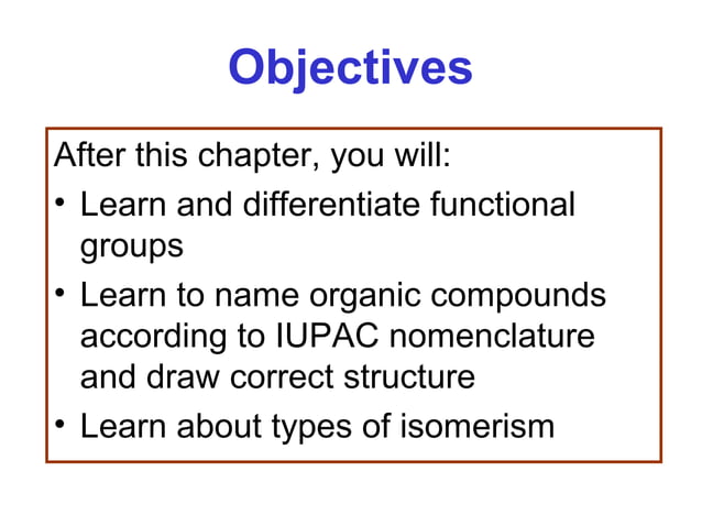 Chapter 1 introduction to organic chemistry | PPT