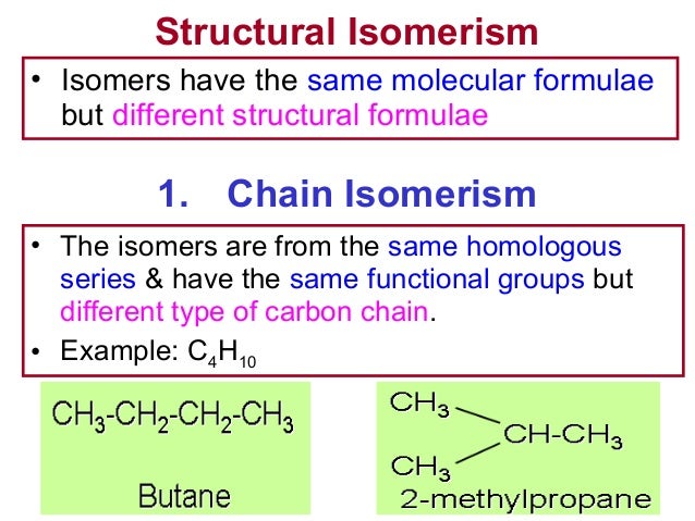 Organic Chemistry Isomerism In Organic Compounds A Organic Chemistry ...