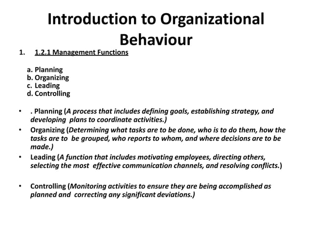 Chapter 1 Introduction to Organizational Behaviour.pptx