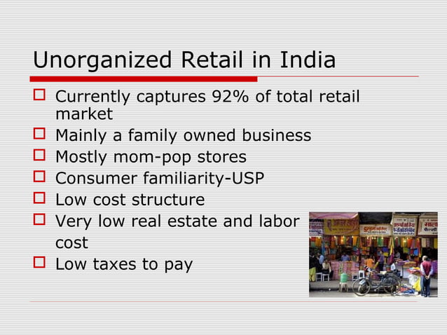 Introduction to Retail | PPT | Retail Industry | Industries