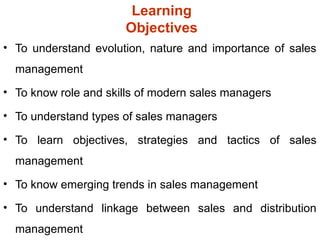 Chapter 1 introduction to sales and distribution management | PPT