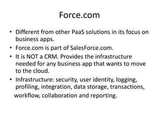 Introduction to SalesForce | PPT