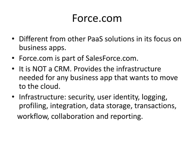 Introduction to SalesForce | PPT