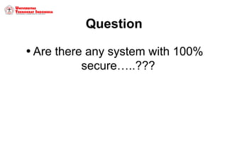 Chapter 1 introduction to security | PPT