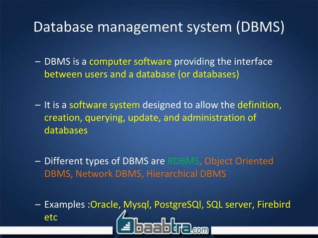 Chapter 1 introduction to sql server | PPTX | Databases | Computer ...