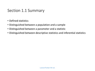 Chapter 1 introduction to statistics | PDF