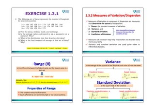 Chapter 1 introduction to statistics. | PDF