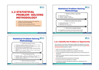 Chapter 1 introduction to statistics. | PDF | Science