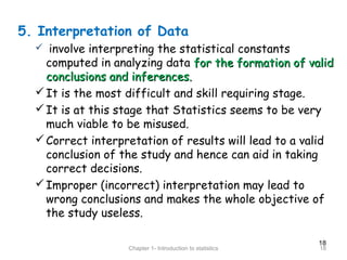 Chapter 1 introduction to statistics for engineers 1 (1) | PPT