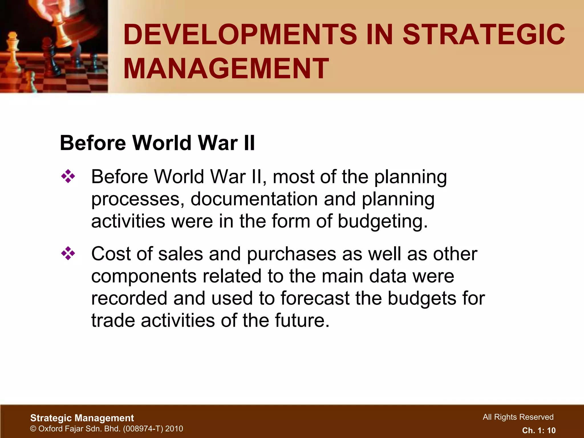 Chapter 1 Introduction to Strategic Management.ppt | Business ...