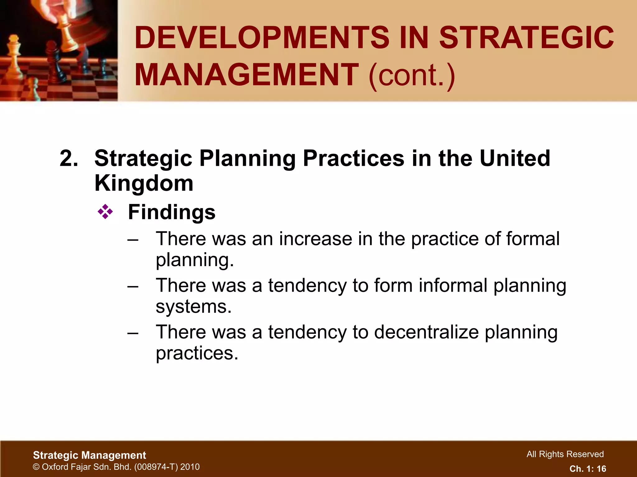 Chapter 1 Introduction to Strategic Management.ppt | Business ...