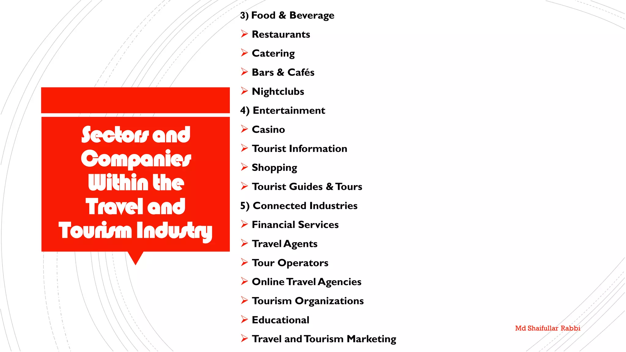 Chapter 1 : Introduction to Travel and Tourism By Md Shaifullar Rabbi | PDF