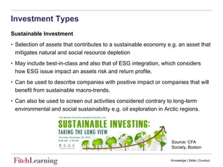 Chapter 1 Intro to ESG Investingssssssss | PDF
