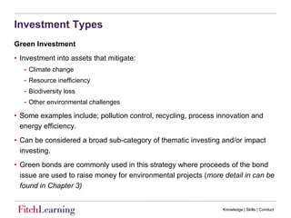 Chapter 1 Intro to ESG Investingssssssss | PDF