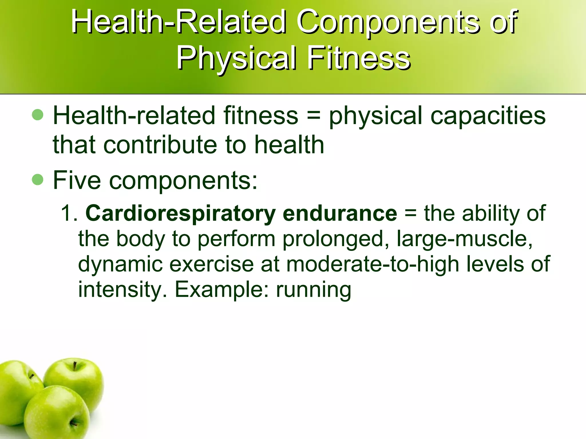 Chapter 1 Intro to Fitness | PPT