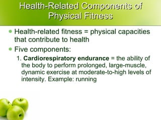Chapter 1 Intro to Fitness | PPT