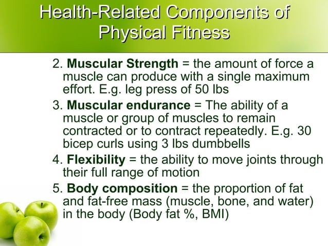 Chapter 1 Intro to Fitness | PPT
