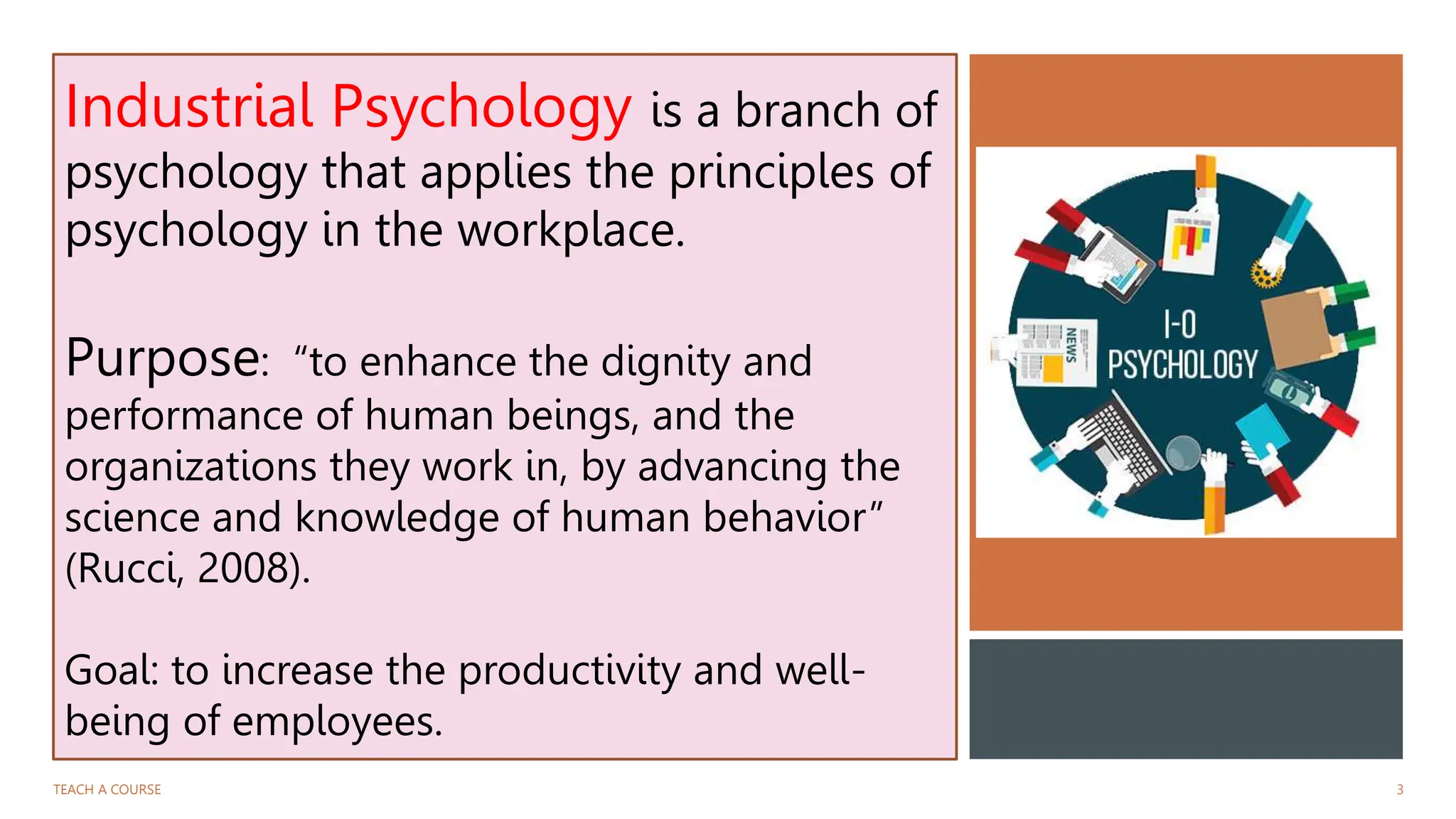 Chapter 1 Intro to Industrial/Organizational Psychology | PPTX