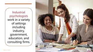 Chapter 1 Intro to Industrial/Organizational Psychology | PPTX