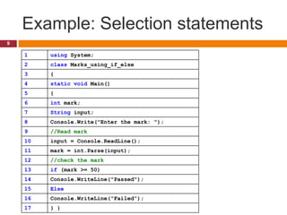 Chapter1 intro toprincipleofc#_datastructure_b_cs | PPT | Programming ...