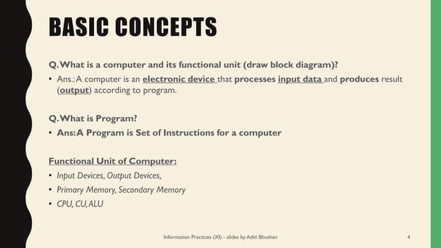 Basics of Information Technology | PDF | Data Storage and Warehousing ...