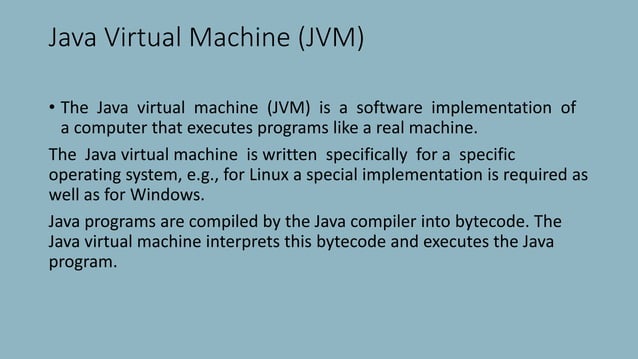 Chapter 1 java | PPT
