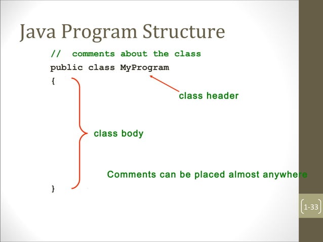 Chapter 1 java | PPT