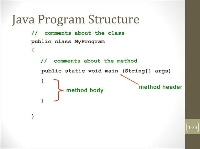 Chapter 1 java | PPT