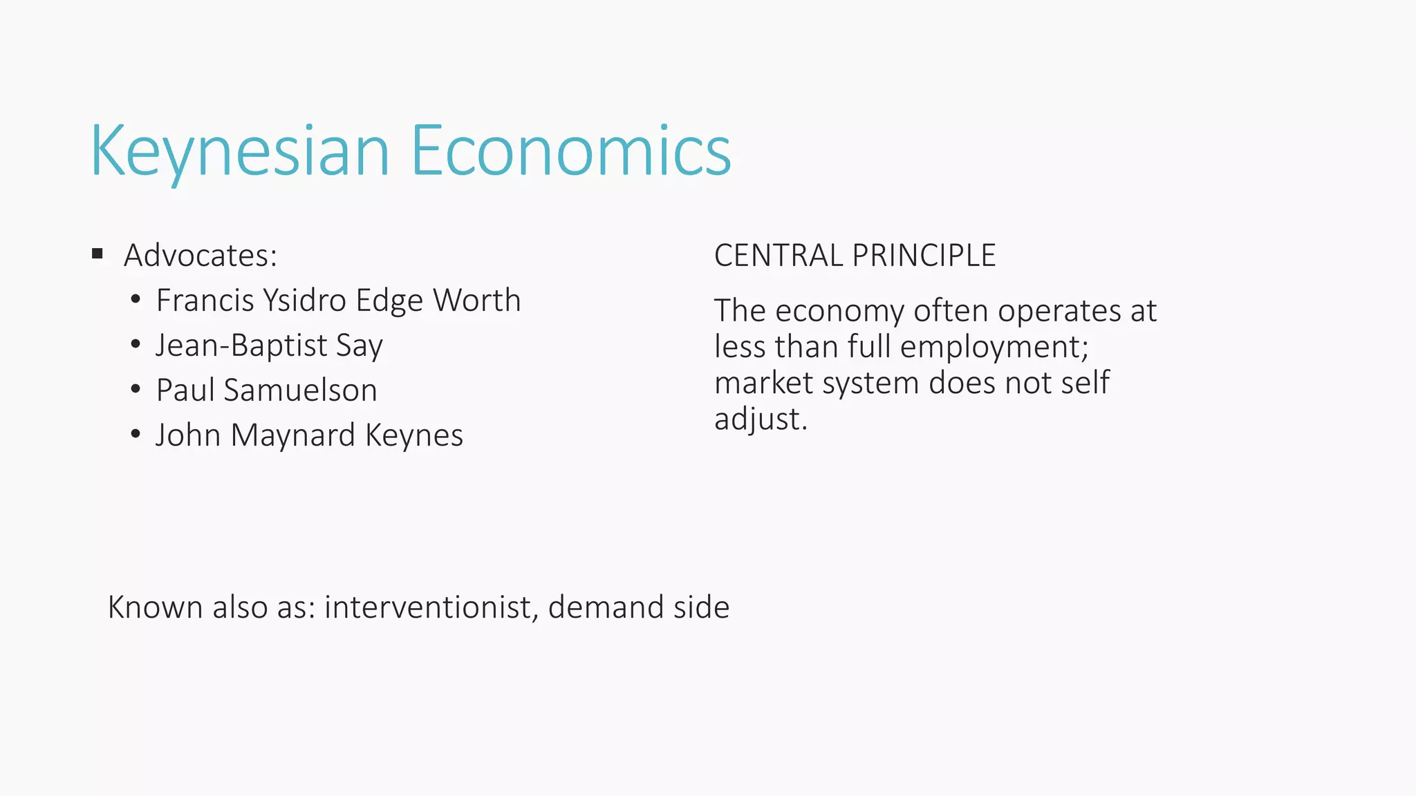Chapter 1 keynes and the classic (Scarth) | PPTX