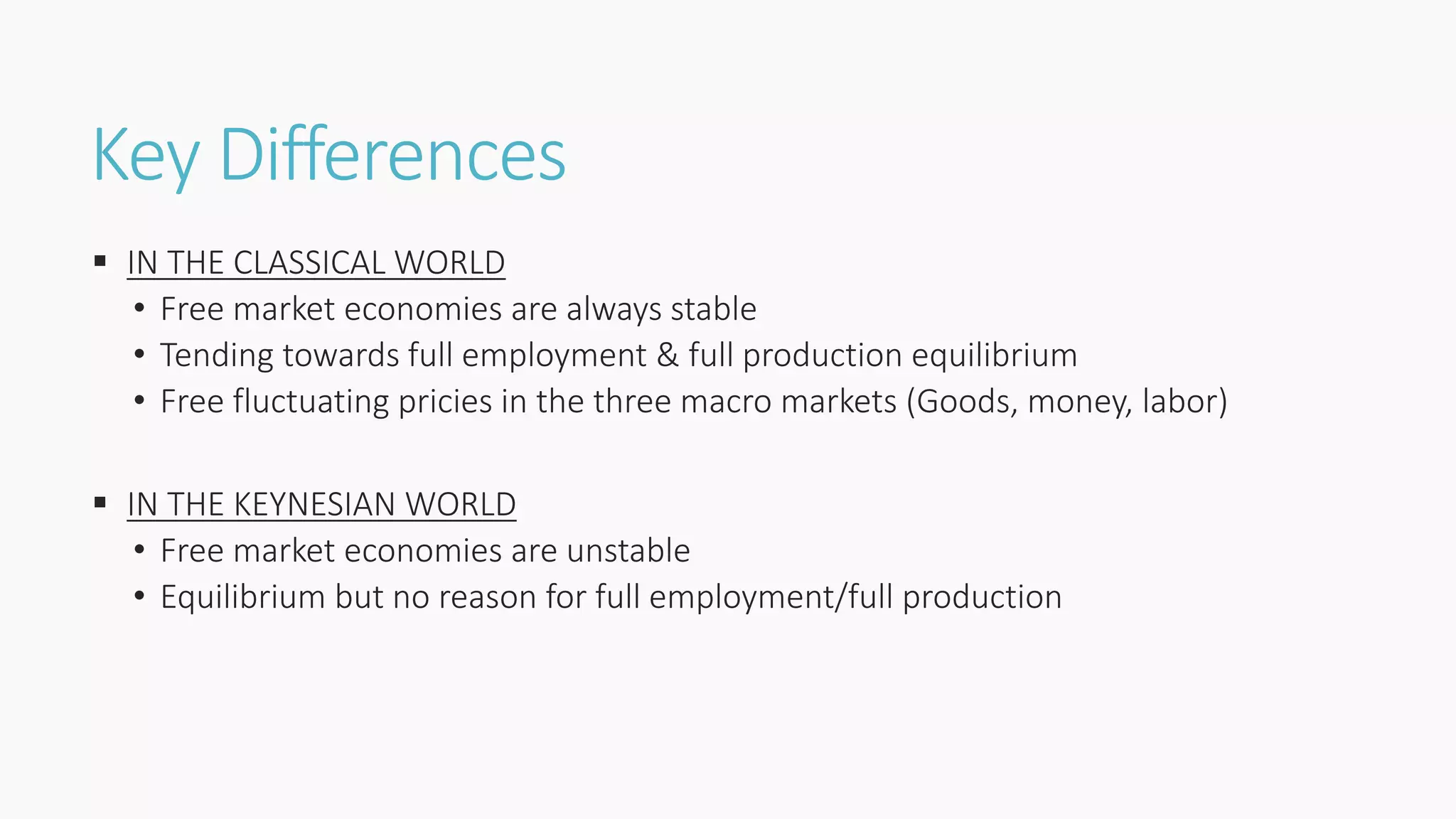 Chapter 1 keynes and the classic (Scarth) | PPTX