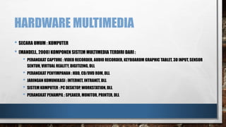 Chapter1 Konsep Multimedia | PPTX