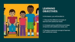 Understanding Learners with Additional Needs: Concepts, Causes, and ...