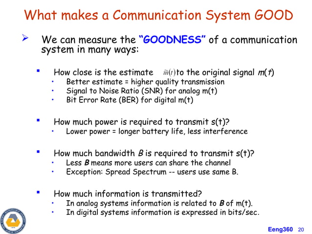 Chapter1_Lect1 Introduction to Communication Systems | PPT