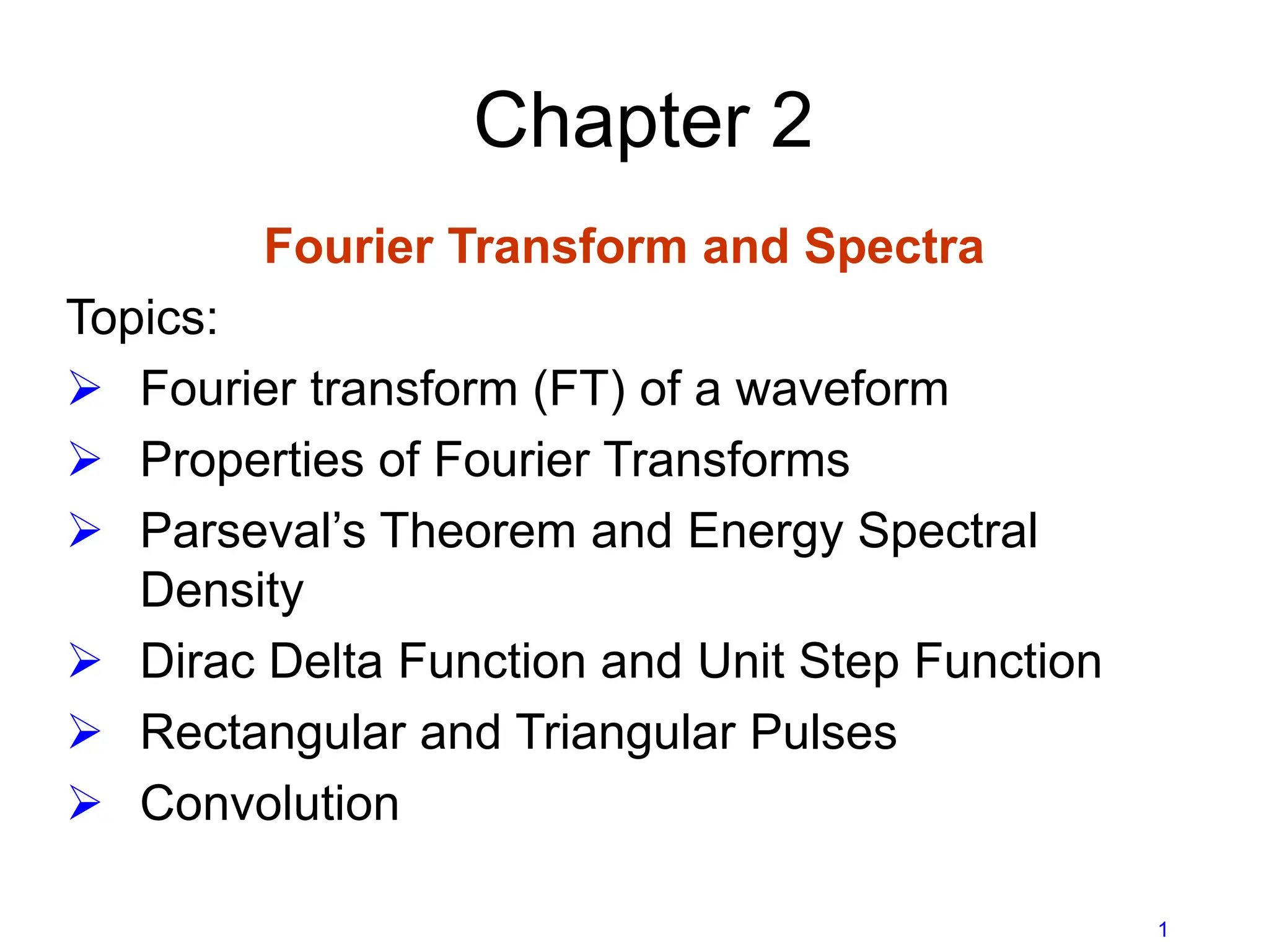 Transformada de Fourier y analisis espectral | PDF