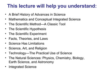 Chapter 1 lecture about sciecnce | PPT