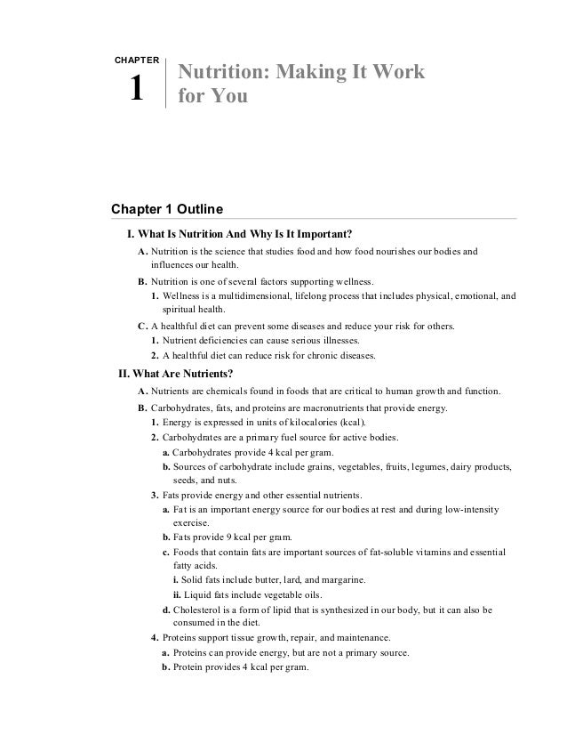 Chapter 1 Lecture Outline