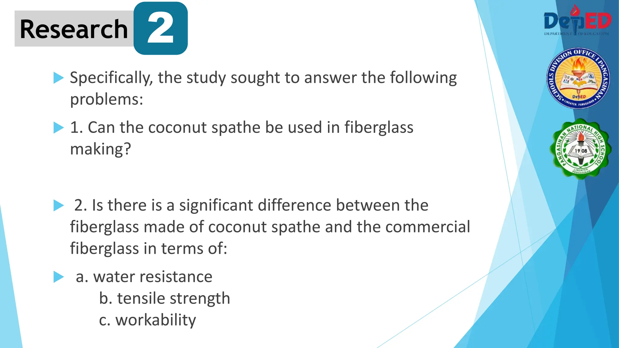Research Title, Background of the Study, Statement of the Problem ...
