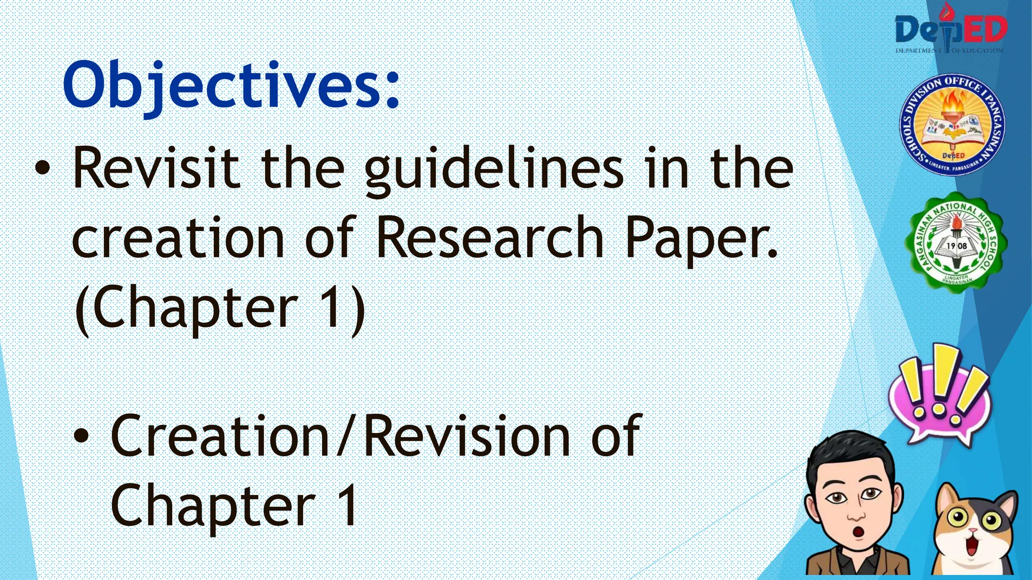 Research Title, Background of the Study, Statement of the Problem ...