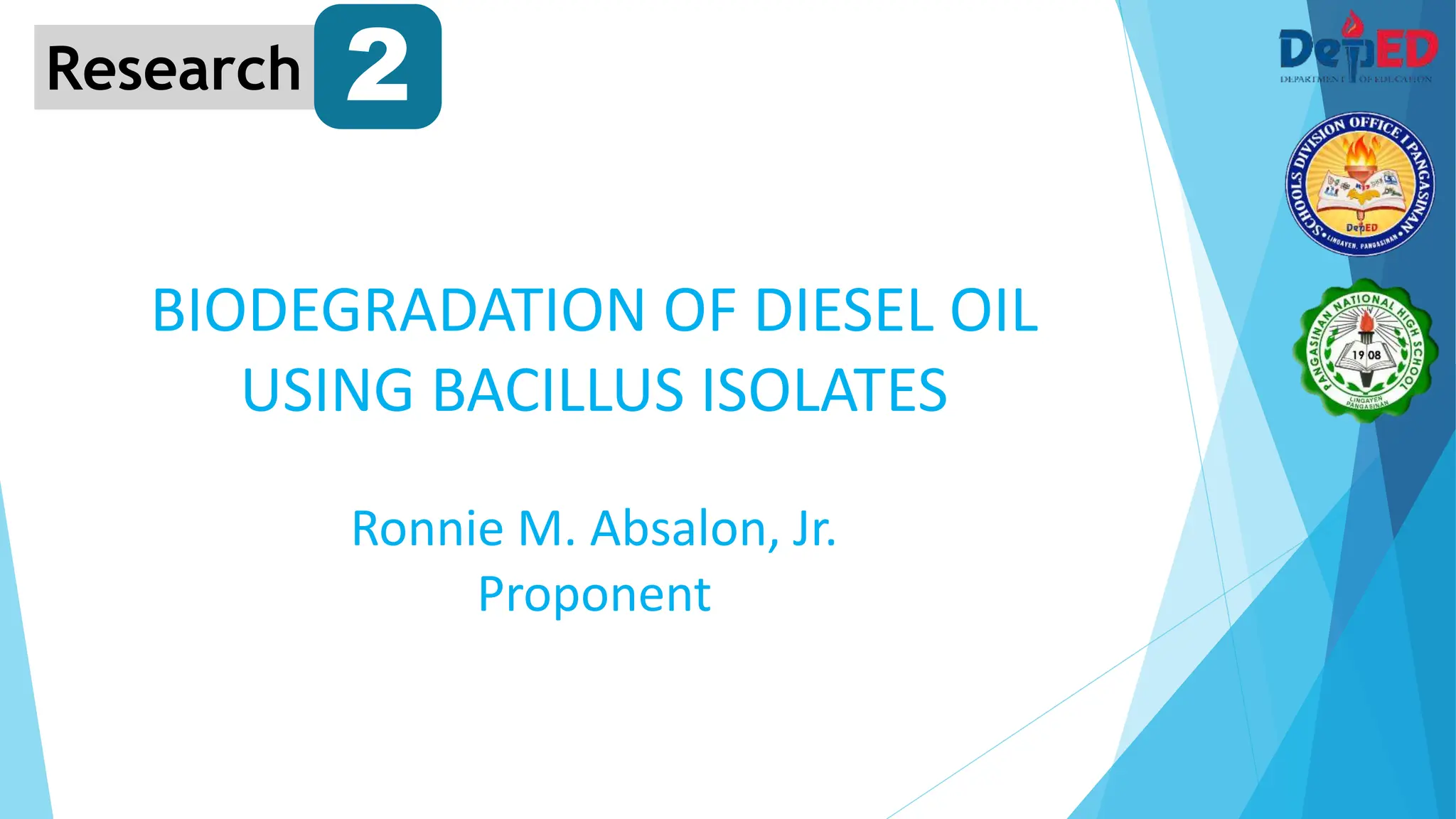 Research Title, Background of the Study, Statement of the Problem ...
