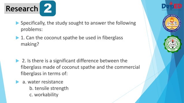 Research Title, Background of the Study, Statement of the Problem ...