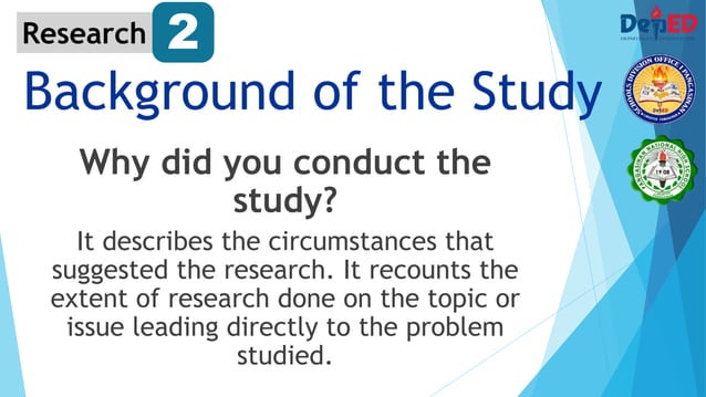 Research Title, Background of the Study, Statement of the Problem ...