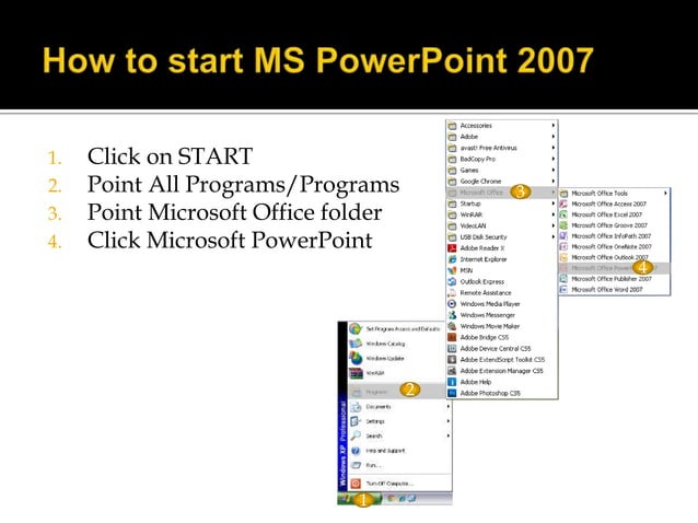 Chapter 1 lesson 1 introduction to microsoft power point | PPTX ...