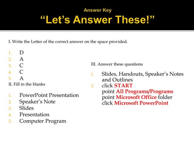 Chapter 1 lesson 1 introduction to microsoft power point | PPTX ...