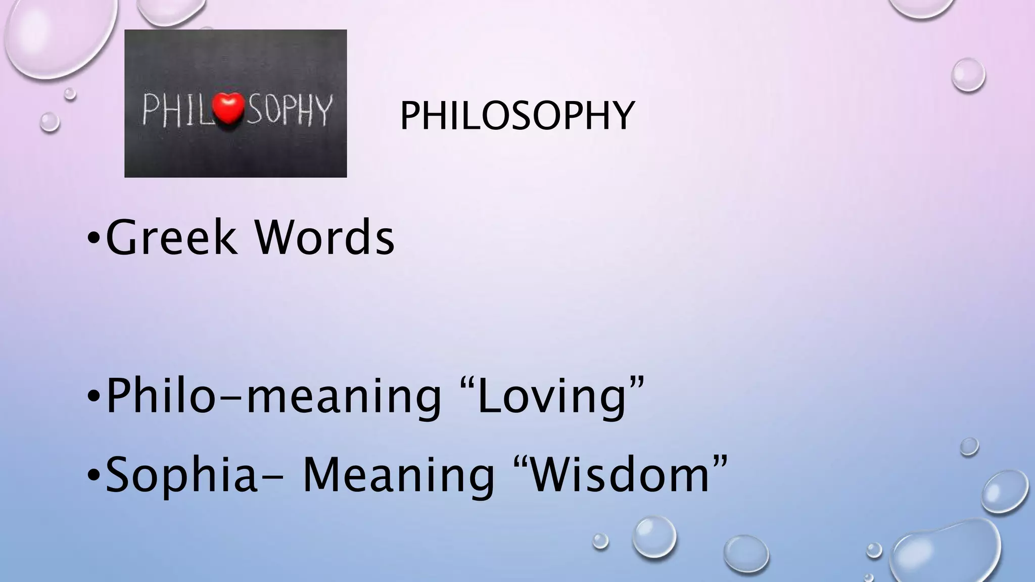 Chapter 1 lesson1 the meaning of philosophy | PPTX