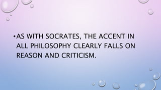 Chapter 1 lesson1 the meaning of philosophy | PPTX